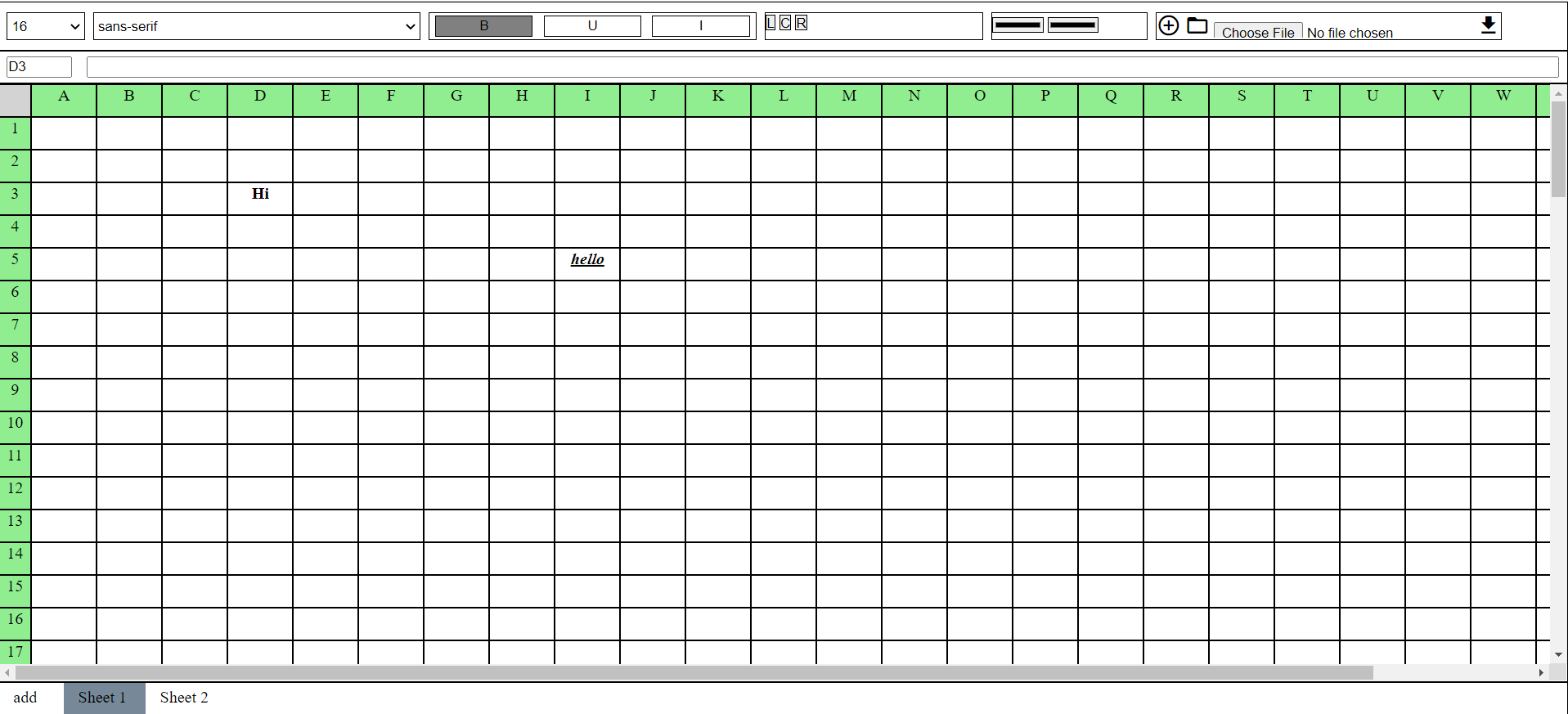 GitHub - Bishal05/Excel_Clone