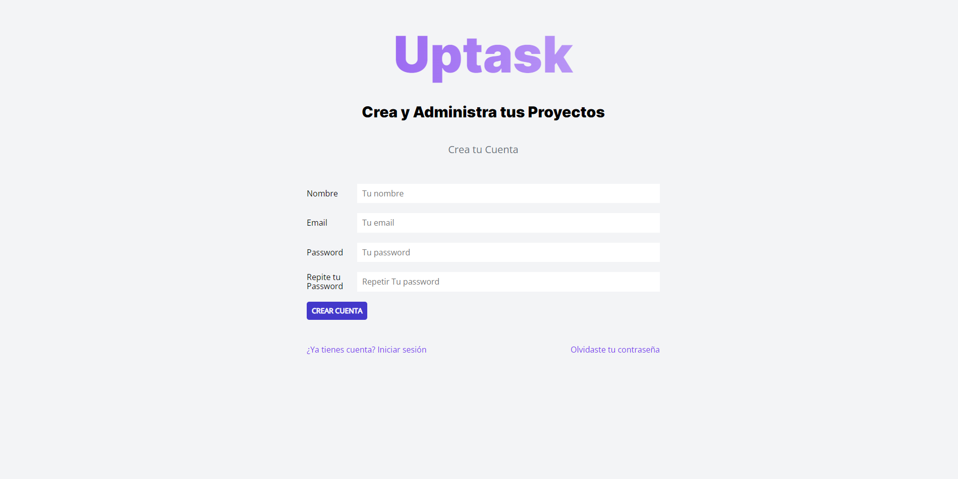 GitHub - alfonsoflo/UpTask---Administrador-de-Tareas: Administrador de tareas con Login ...