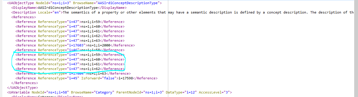 AML export: target of a relation gets multiple interfaces · Issue #45 · eclipse-aaspe/package ...