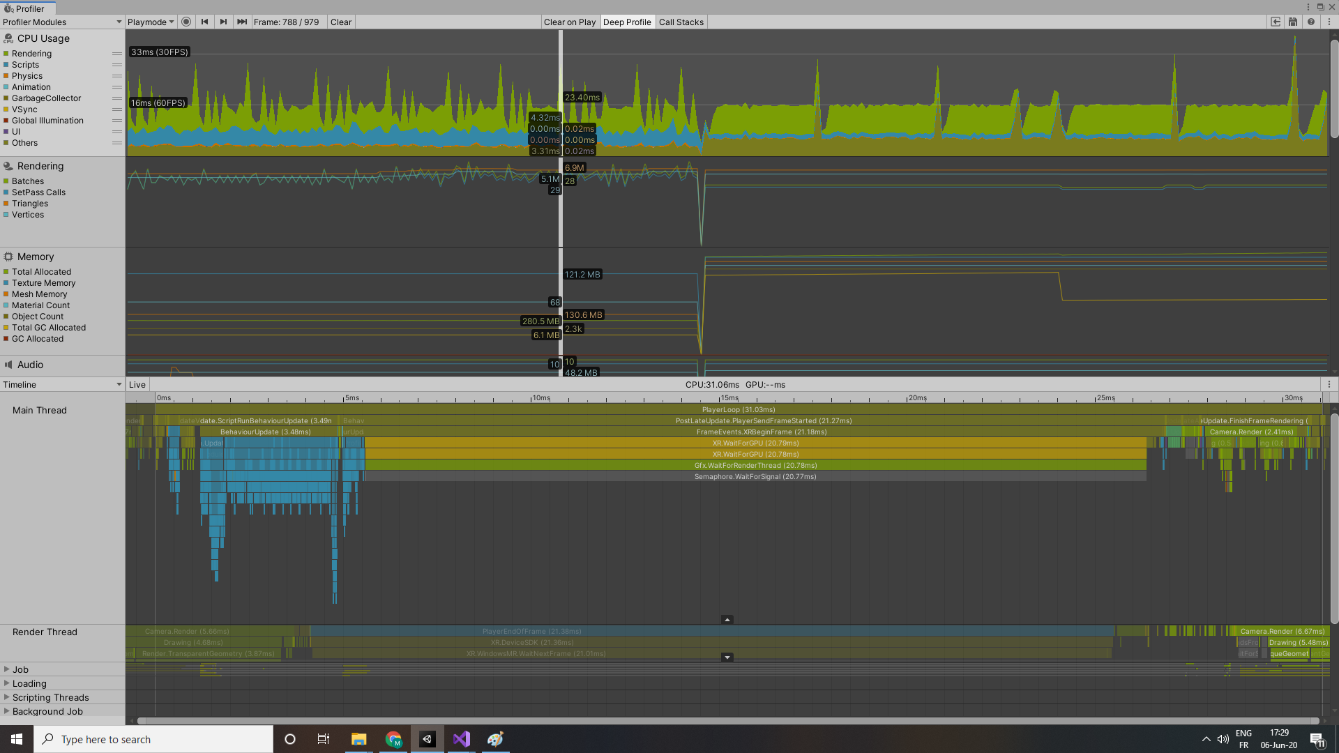 Weird Player lag when rendering using Windows Holographic Remoting · Issue #8025 · microsoft ...