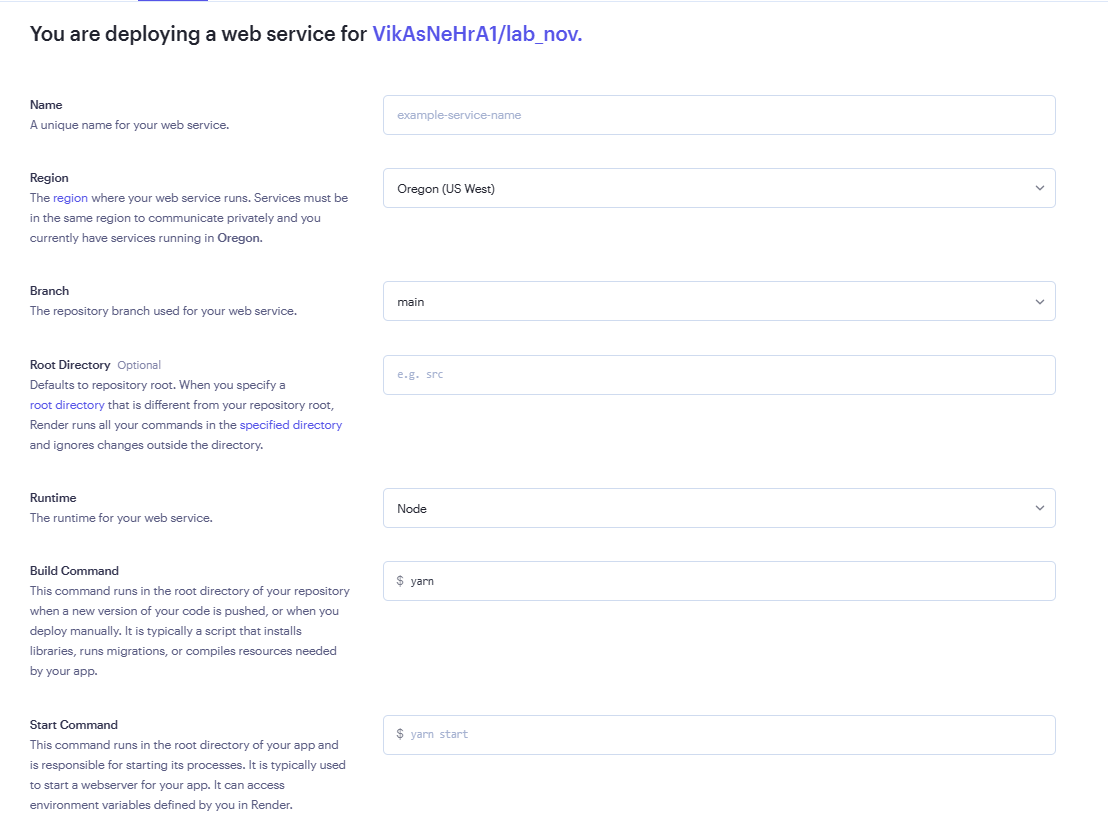 Tutorial: How to Setup Render for Github. · GitHub