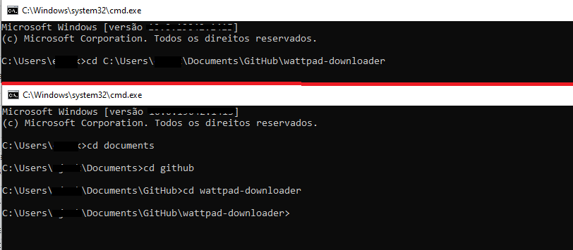 Estou precisando de ajuda para instalar · Issue #22 · Feuerhamster/wattpad-downloader · GitHub