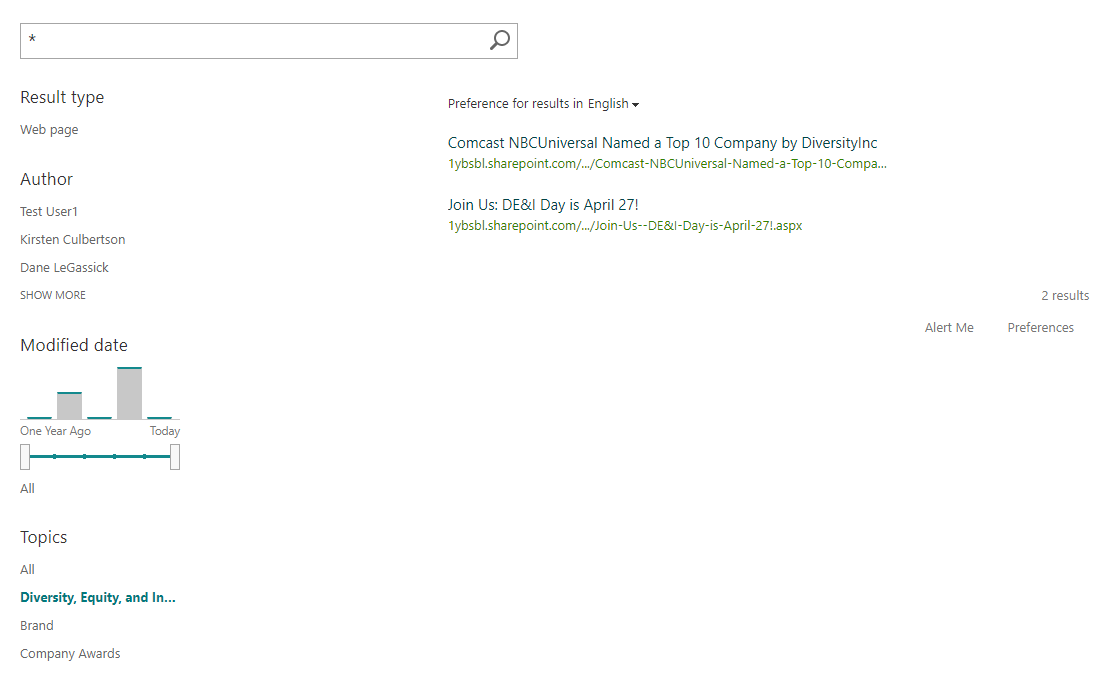 Refiner filters are returning different results when using the hex code vs. the actual label ...
