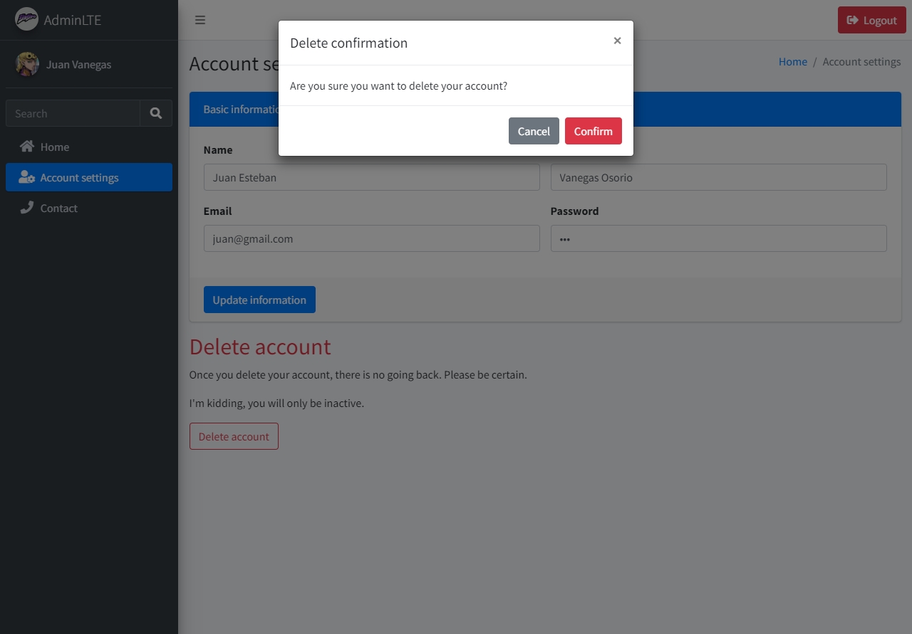 GitHub - eatteer/adminlte