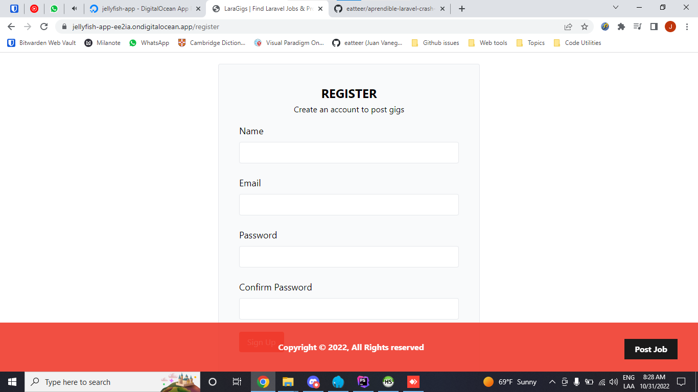 GitHub - eatteer/laragigs-crash-course