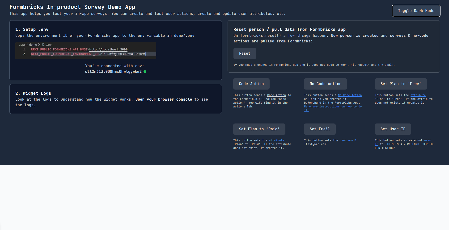 [BUG][FormTribe 🔥][50 Points] Demo App: Toggle button text not changing & Incomplete Background ...