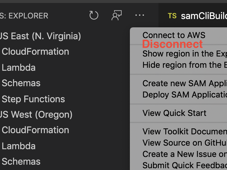 Disconnect Or Logout · Issue 1161 · Awsaws Toolkit Vscode · Github 