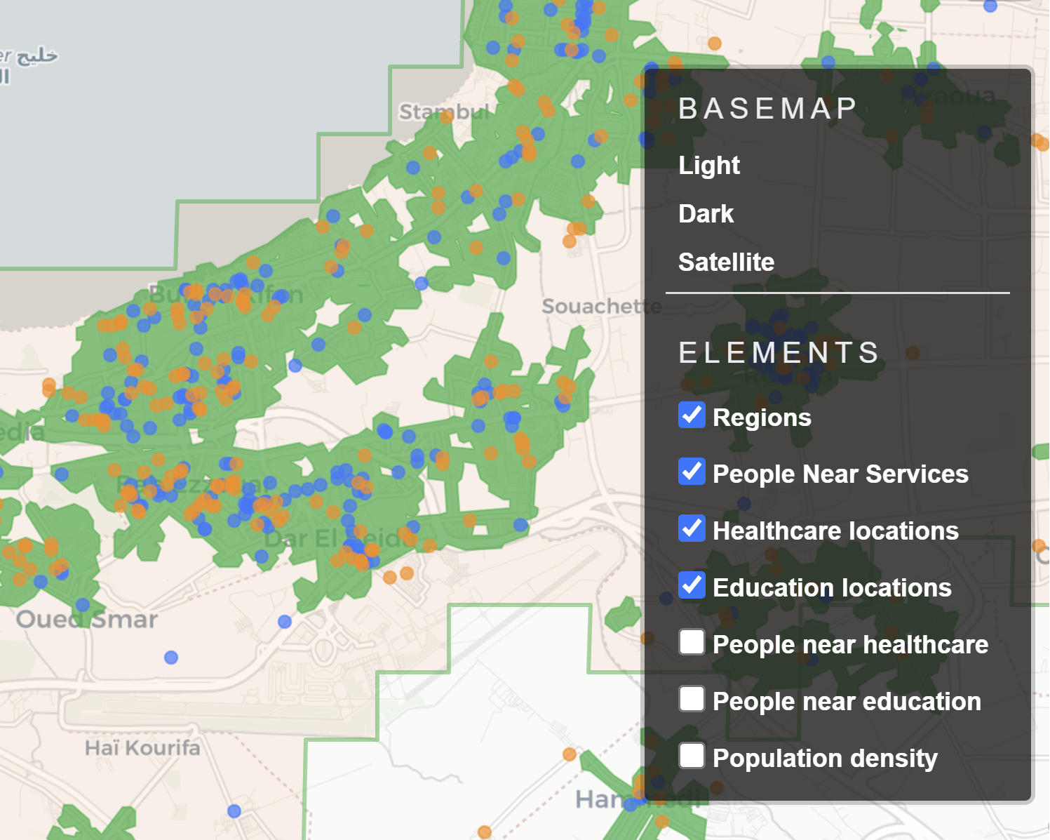 Elements list should have legend/swatches · Issue #43 · ITDP/atlas · GitHub