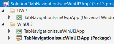 Question: NavigationView has different TabNavigation in UWP and WinUI 3 · Issue #4153 ...