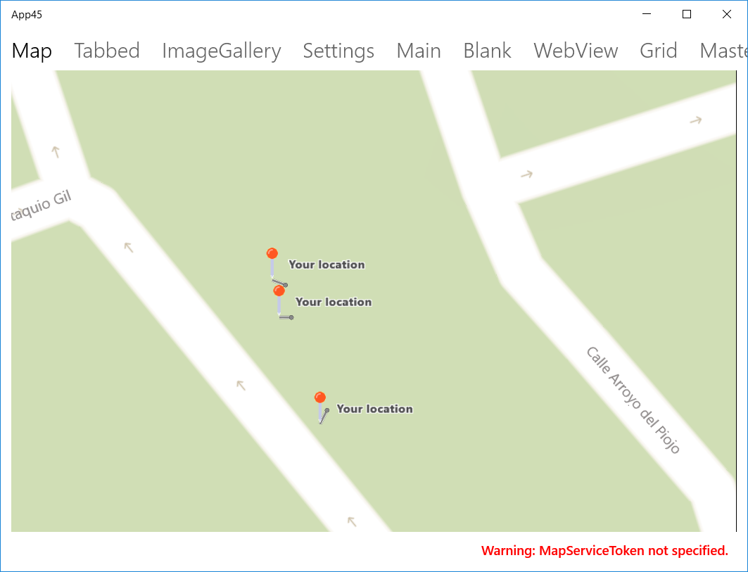 Map page add your location multiple times · Issue #1300 · microsoft ...