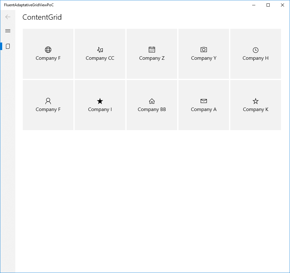 Page: adaptive gridview page · Issue #405 · microsoft/TemplateStudio ...