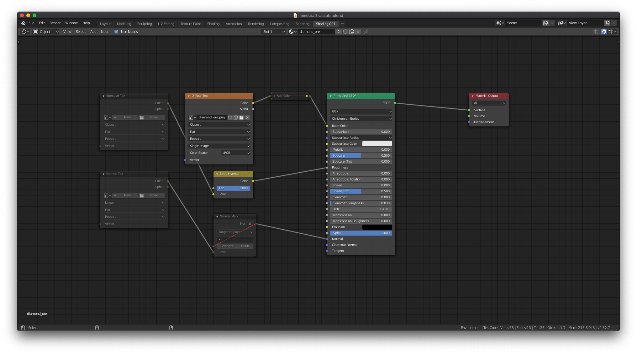 Inverted Normal Maps · Issue #122 · Moo-Ack-Productions/MCprep · GitHub