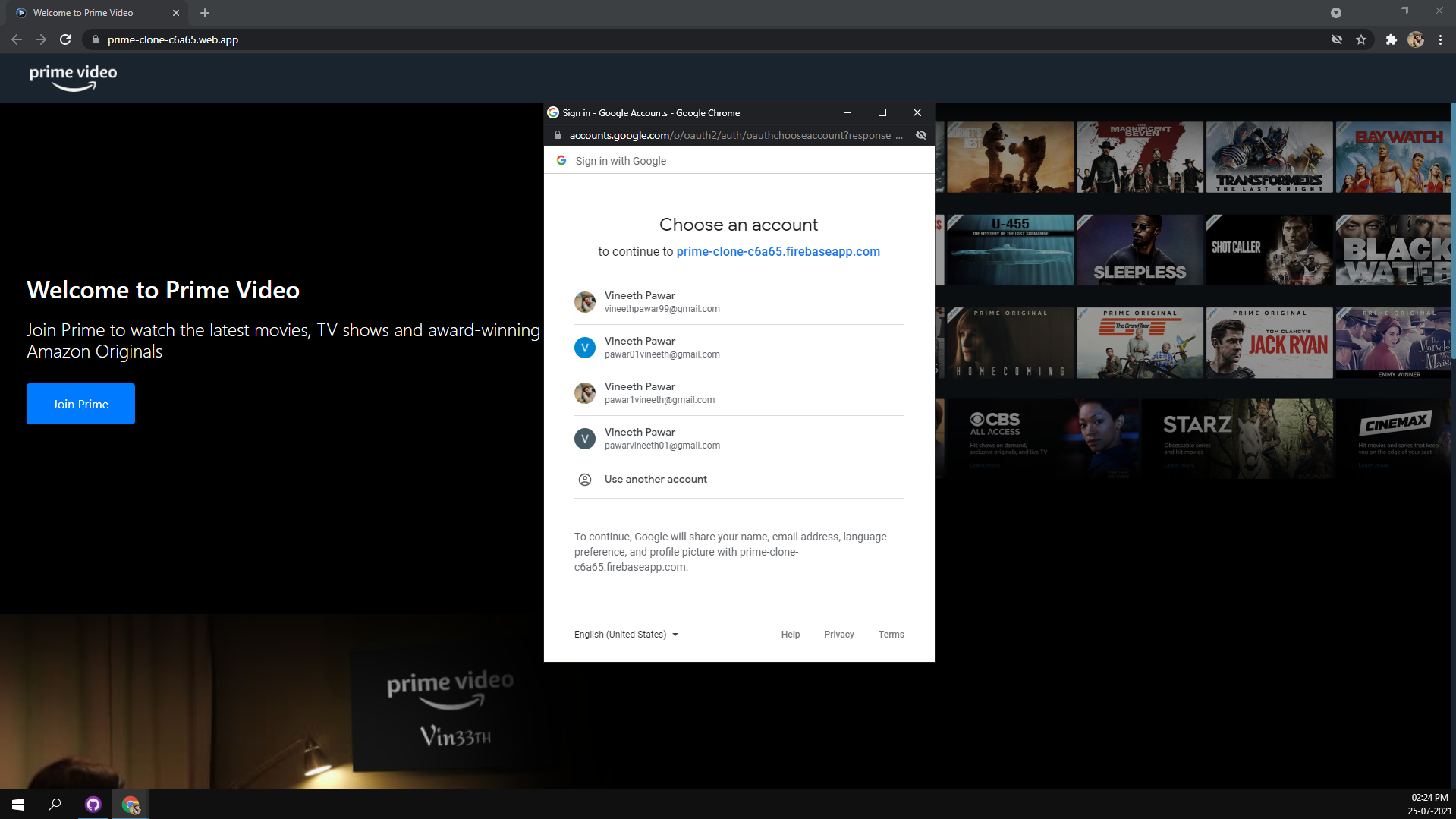 GitHub - vineethpawar/amazon-prime-react: Amazon prime made with React ...