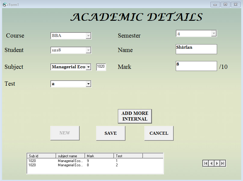GitHub - sandramohan/College-Academic-System: The intention of developing this project is to ...