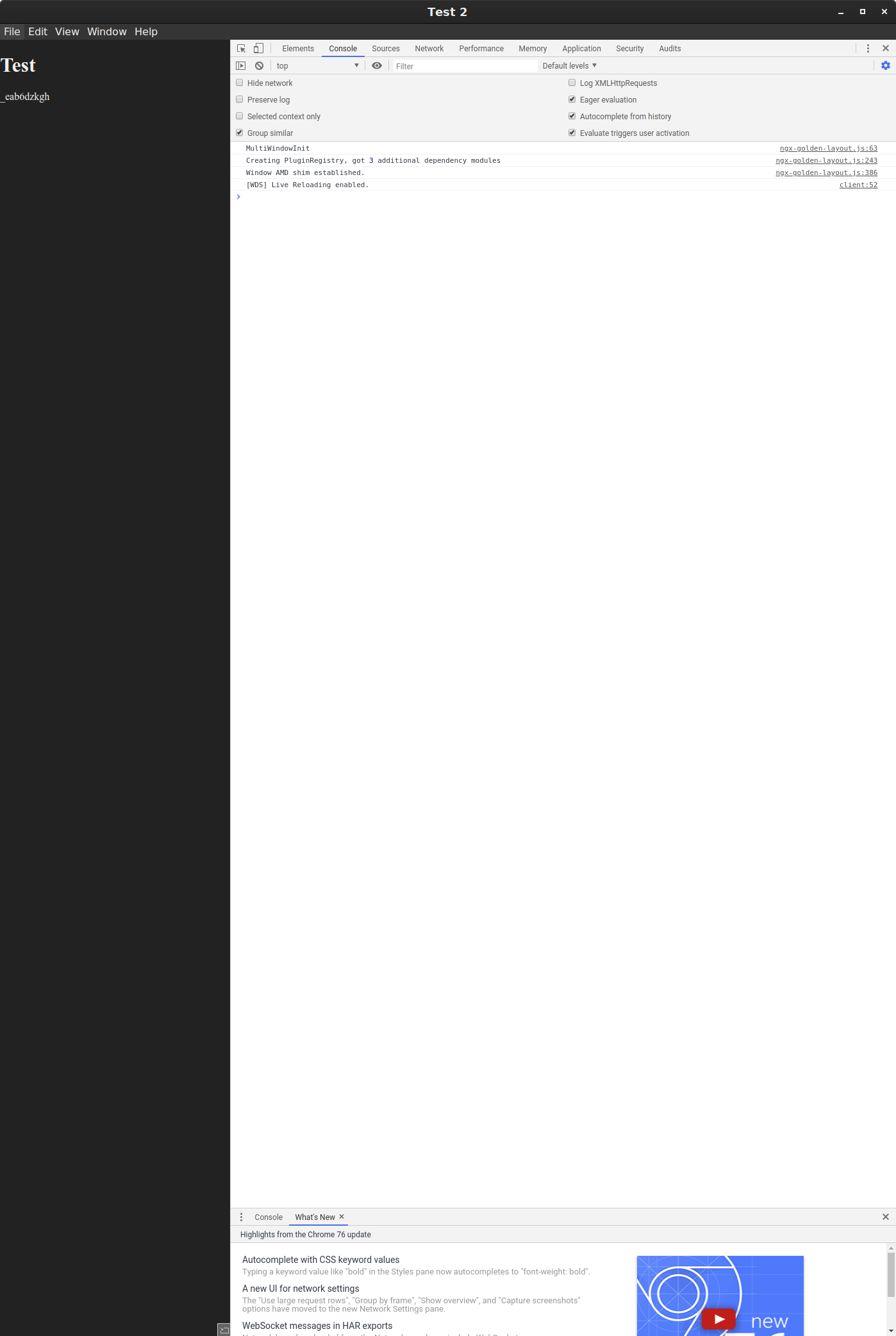 Websecurity False Ignored In New Window Event · Issue 19846