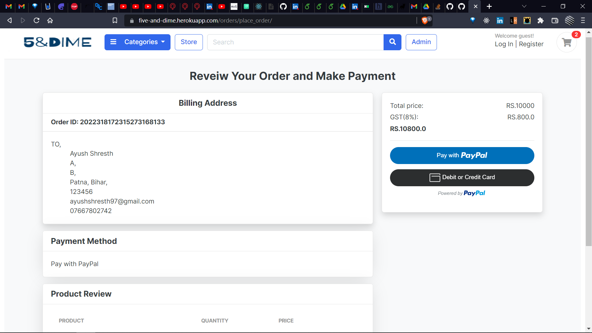 GitHub - ayush-shresth/5-DIME