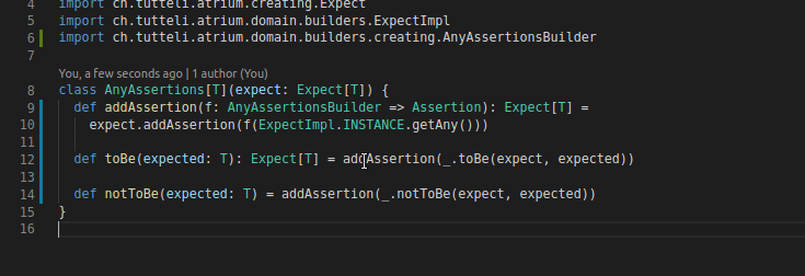 cannot jump to definitions in own class when scala project is depending ...