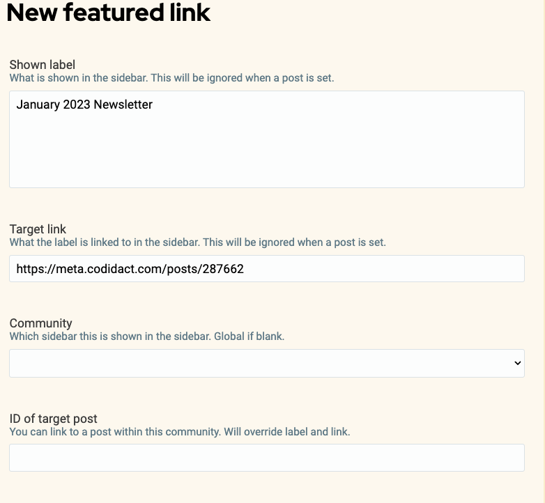 Global featured post uses local URL, not the original one (regression) · Issue #971 · codidact ...