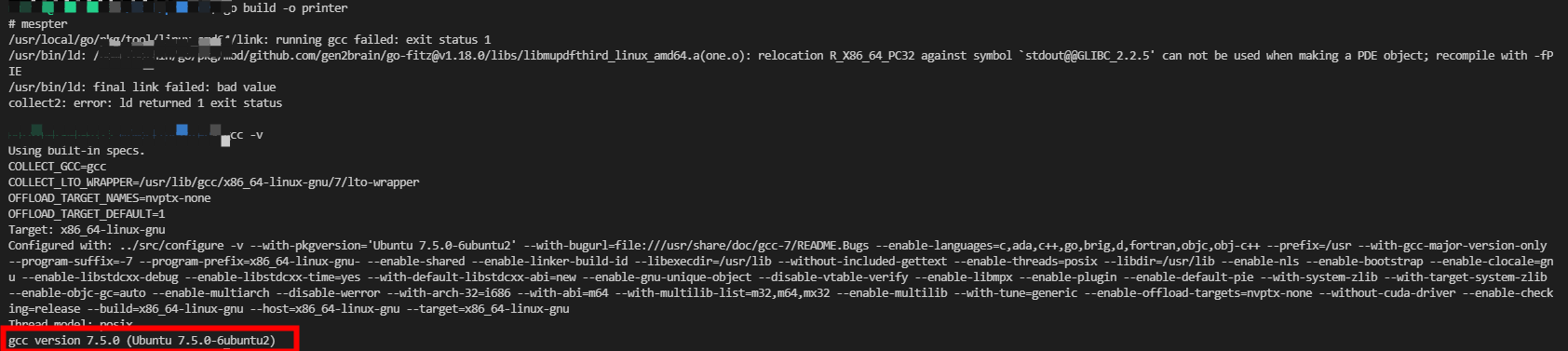 there is something unexpected when compiling my app · Issue #28 · gen2brain/go-fitz · GitHub