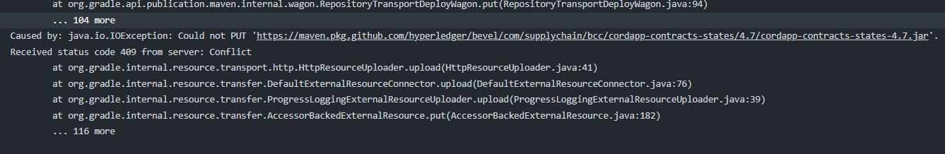 Corda image build workflow failing with conflict error · Issue #2008 · hyperledger-bevel/bevel ...