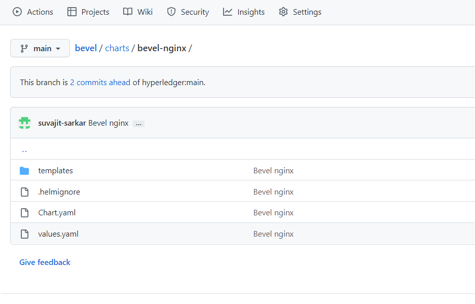 Spike: helm chart repo creation on Github · Issue #2108 · hyperledger ... Spike: helm chart repo creation on Github · Issue #2108 · hyperledger ...