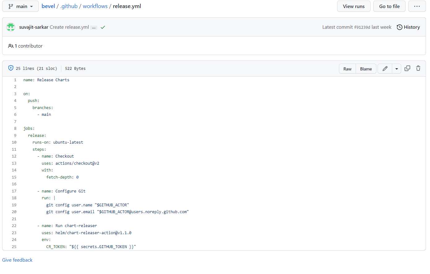 Spike: helm chart repo creation on Github · Issue #2108 · hyperledger ...