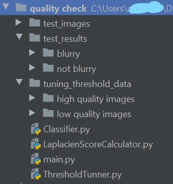 GitHub - AhmedLOUGHRIBI/BlurDetection: The project aims to detect if an ...