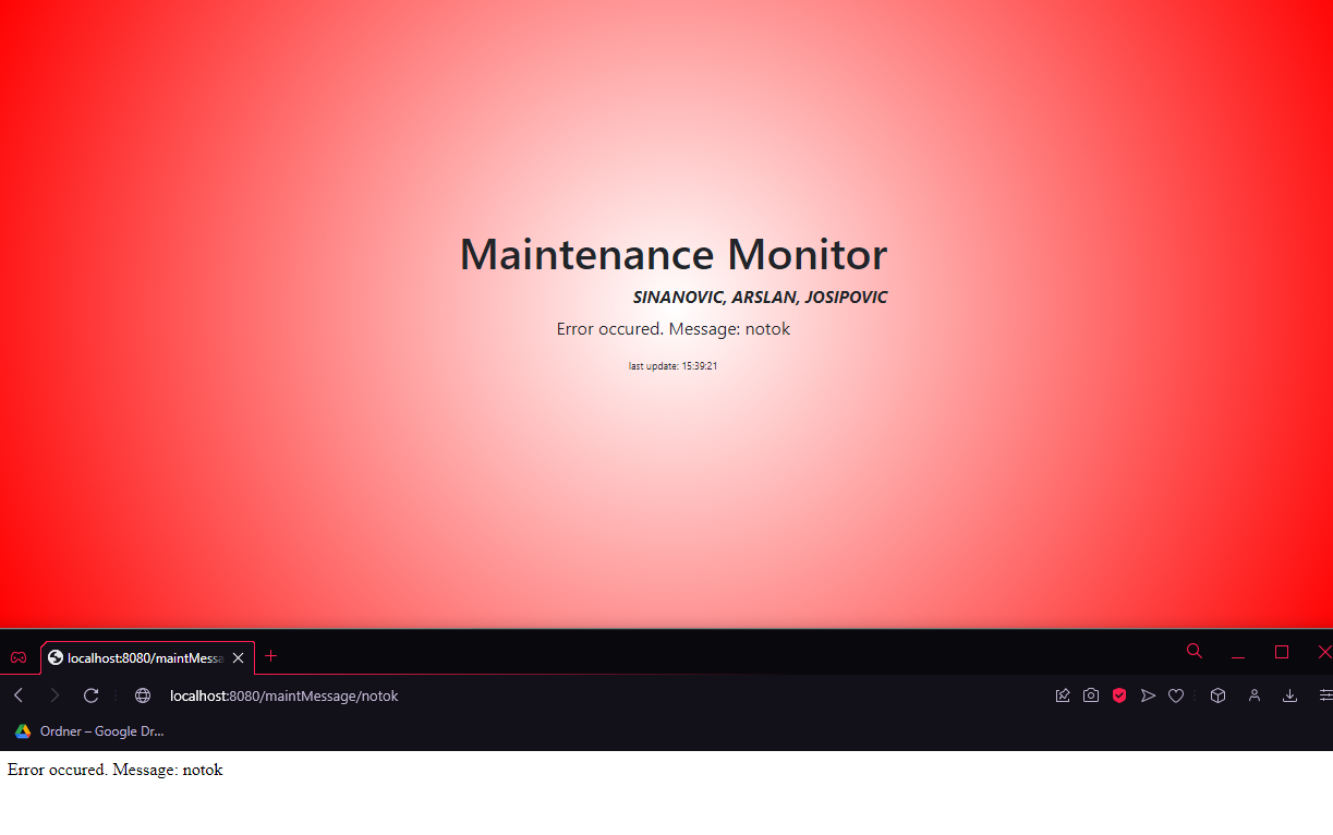 GitHub - filipjosipovic/Maintenance-Monitor: A project for educational ...
