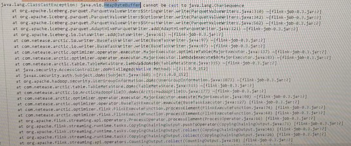 [Bug][core]:The Arctic reader has a serialization problem for the files written by Impala ...