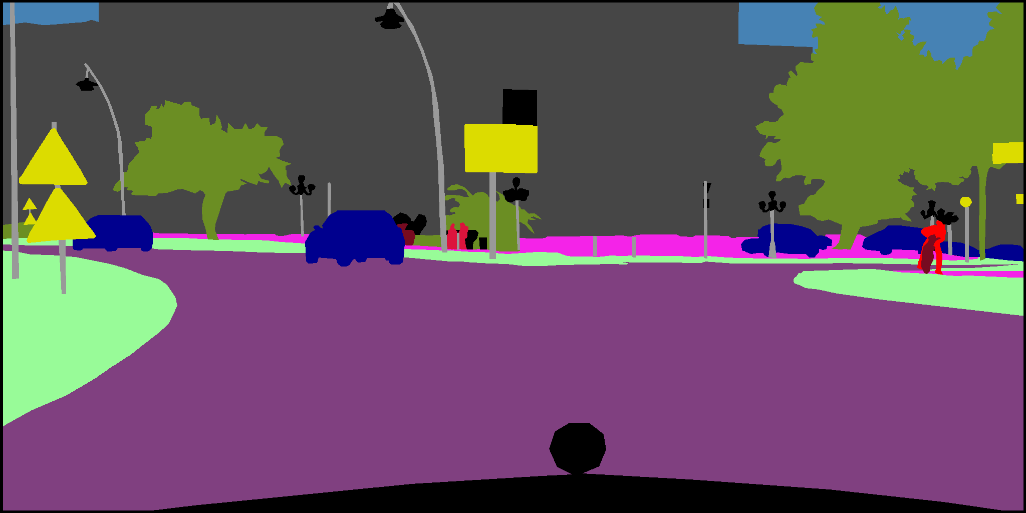 How to train semantic segmentation head with detectron2? · Issue #500 ...