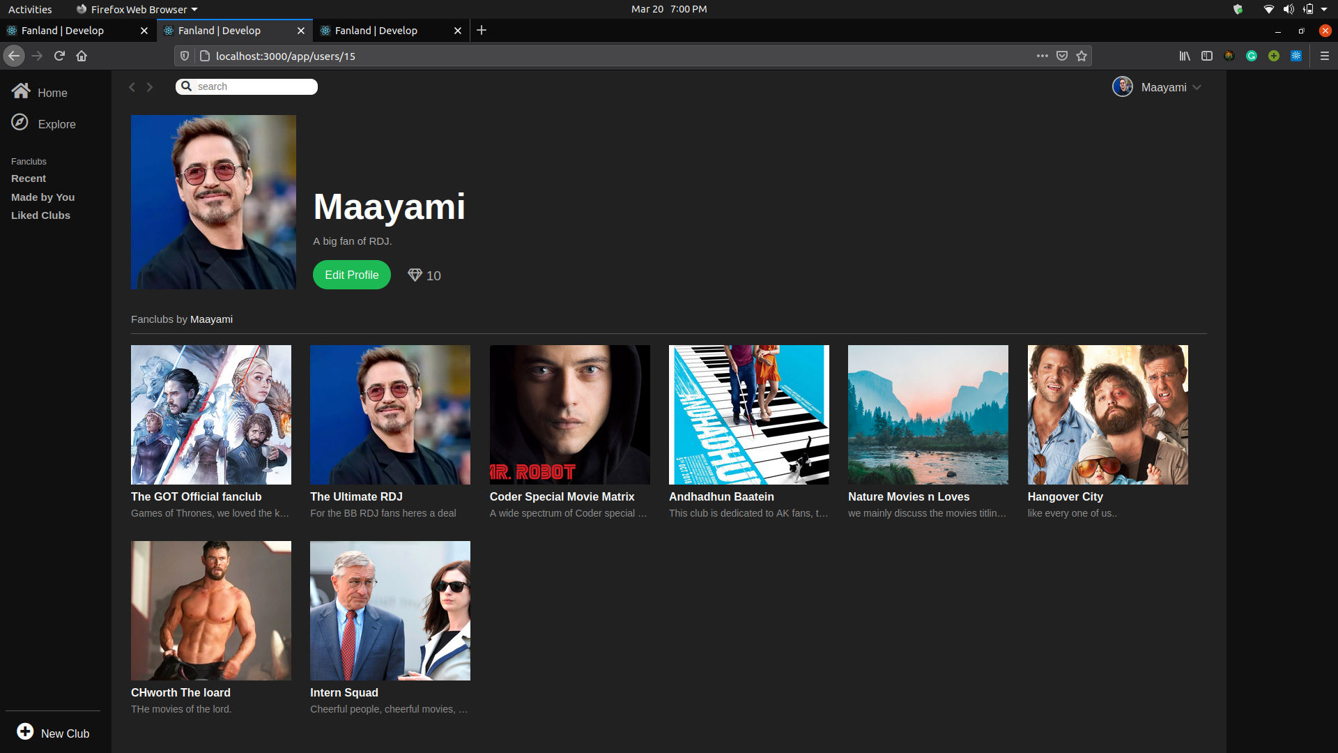 GitHub - emonmeena/fanland-frontend: Fanland is an online platform for ...