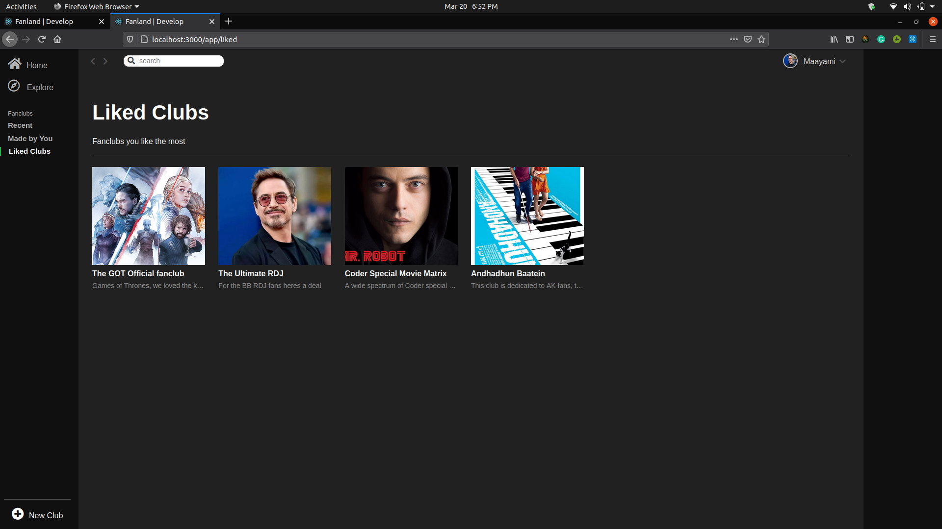 GitHub - emonmeena/fanland-frontend: Fanland is an online platform for movie/TV-series fans to ...