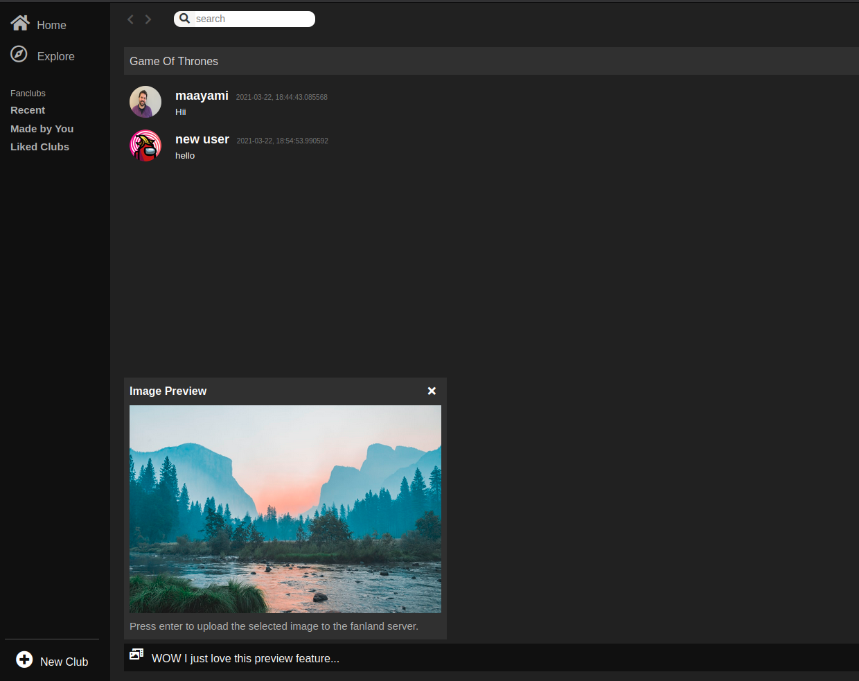 GitHub - emonmeena/fanland-frontend: Fanland is an online platform for movie/TV-series fans to ...