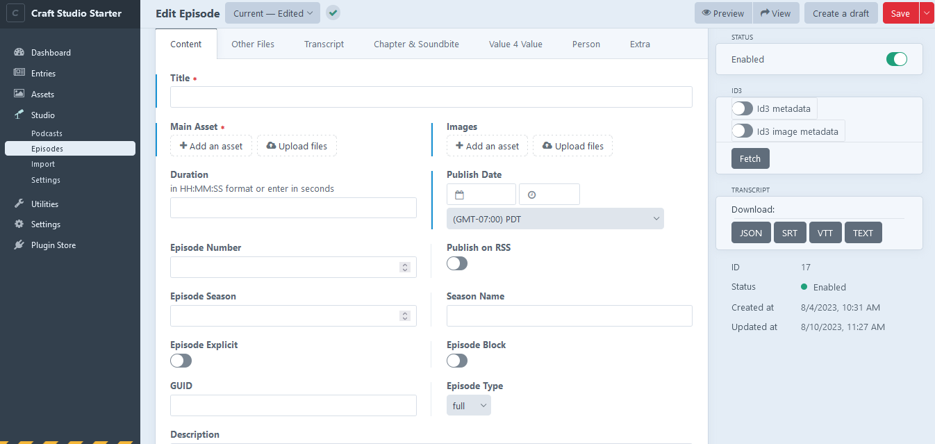 GitHub - vnali/craft-studio-starter: Composer starter project for Studio plugin for Craft CMS.