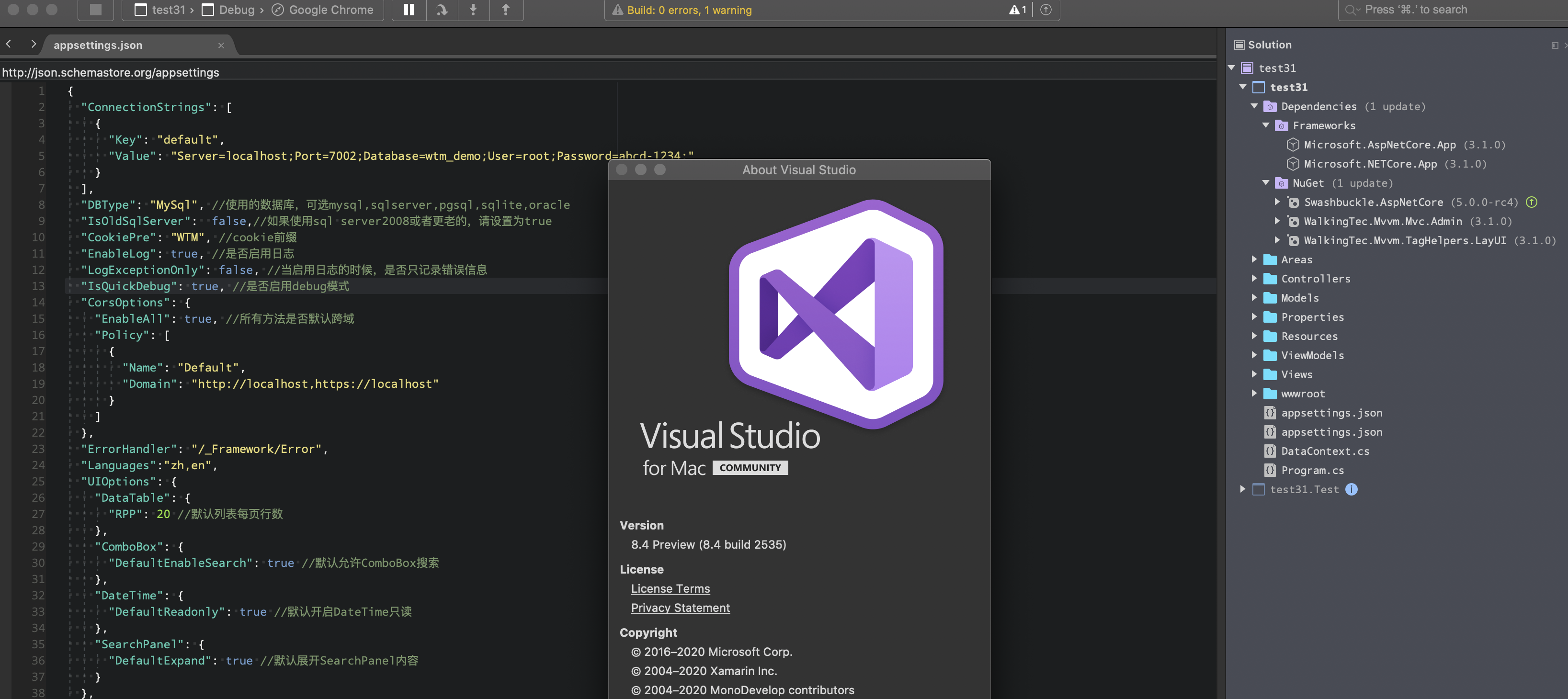 在mac上打开在线生成的zip包除了首页，其它都运行不了 · Issue #241 · dotnetcore/WTM · GitHub
