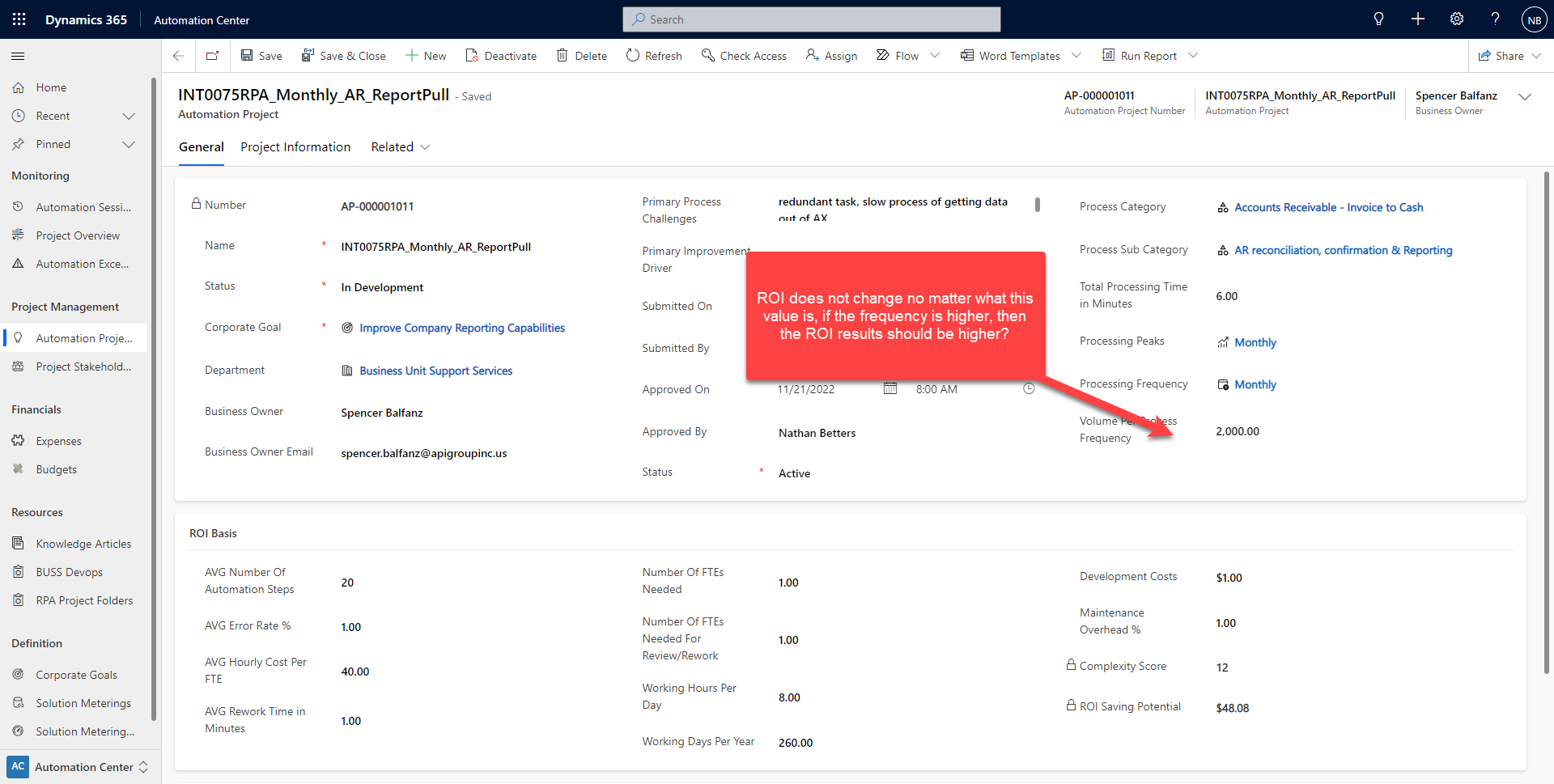 [Automation - BUG]ROI Calculator flow fails · Issue #116 · microsoft/powercat-automation-kit ...