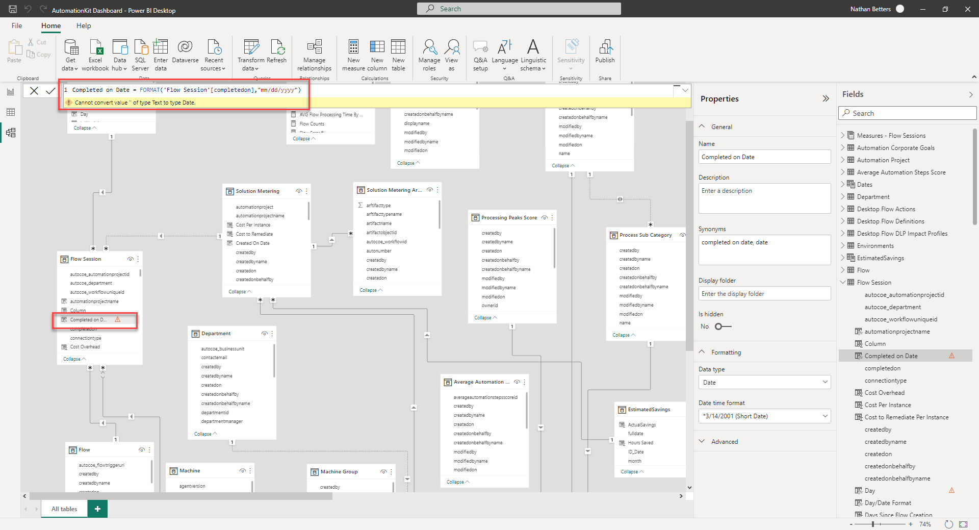 [Automation - BUG] PowerBI fails to load · Issue #126 · microsoft/powercat-automation-kit · GitHub