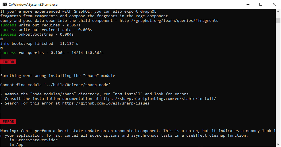 [Something went wrong installing the "sharp" module] when running expo optimize · Issue #606 ...