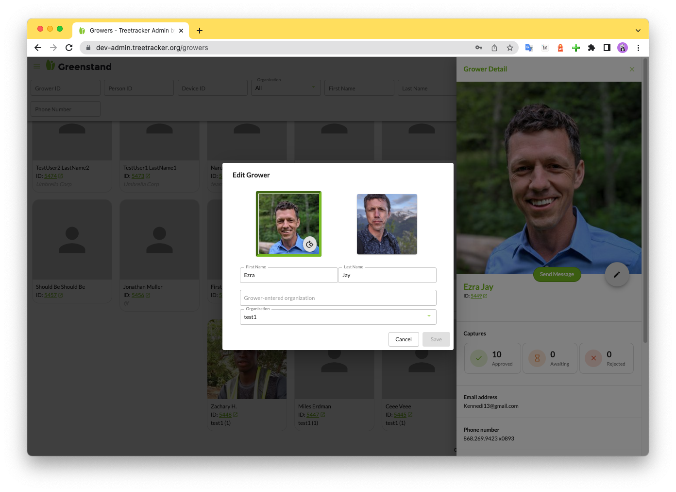 Edit Growers: Allow user to specify Grower Image URL · Issue #845 · Greenstand/treetracker-admin ...