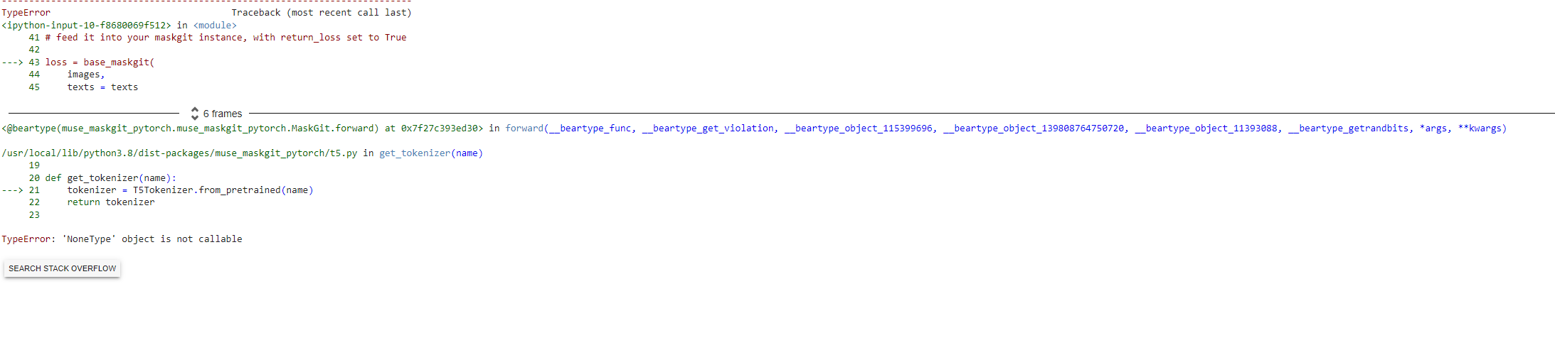 How to make your example work · Issue #8 · lucidrains/muse-maskgit-pytorch · GitHub