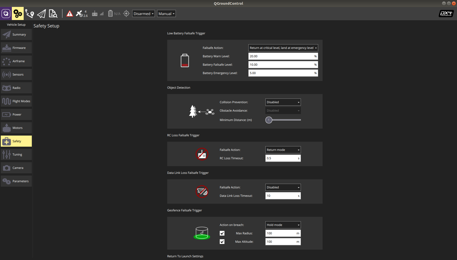 UAV kept following mission even RC was lost, expected RTL · Issue ...