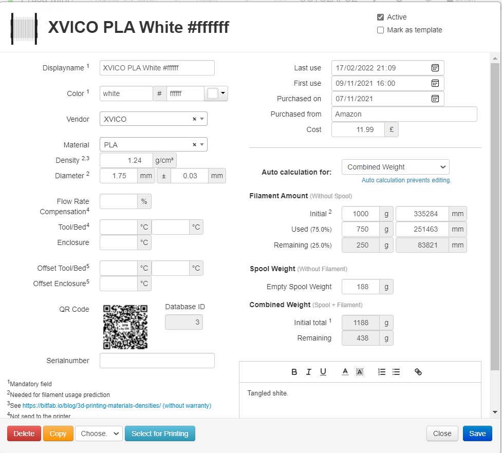 Define IP/URL to use for QR codes · Issue #207 · OllisGit/OctoPrint-SpoolManager · GitHub