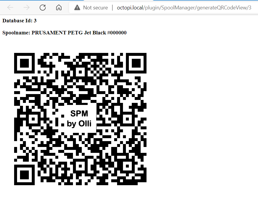 Define IP/URL to use for QR codes · Issue #207 · OllisGit/OctoPrint-SpoolManager · GitHub