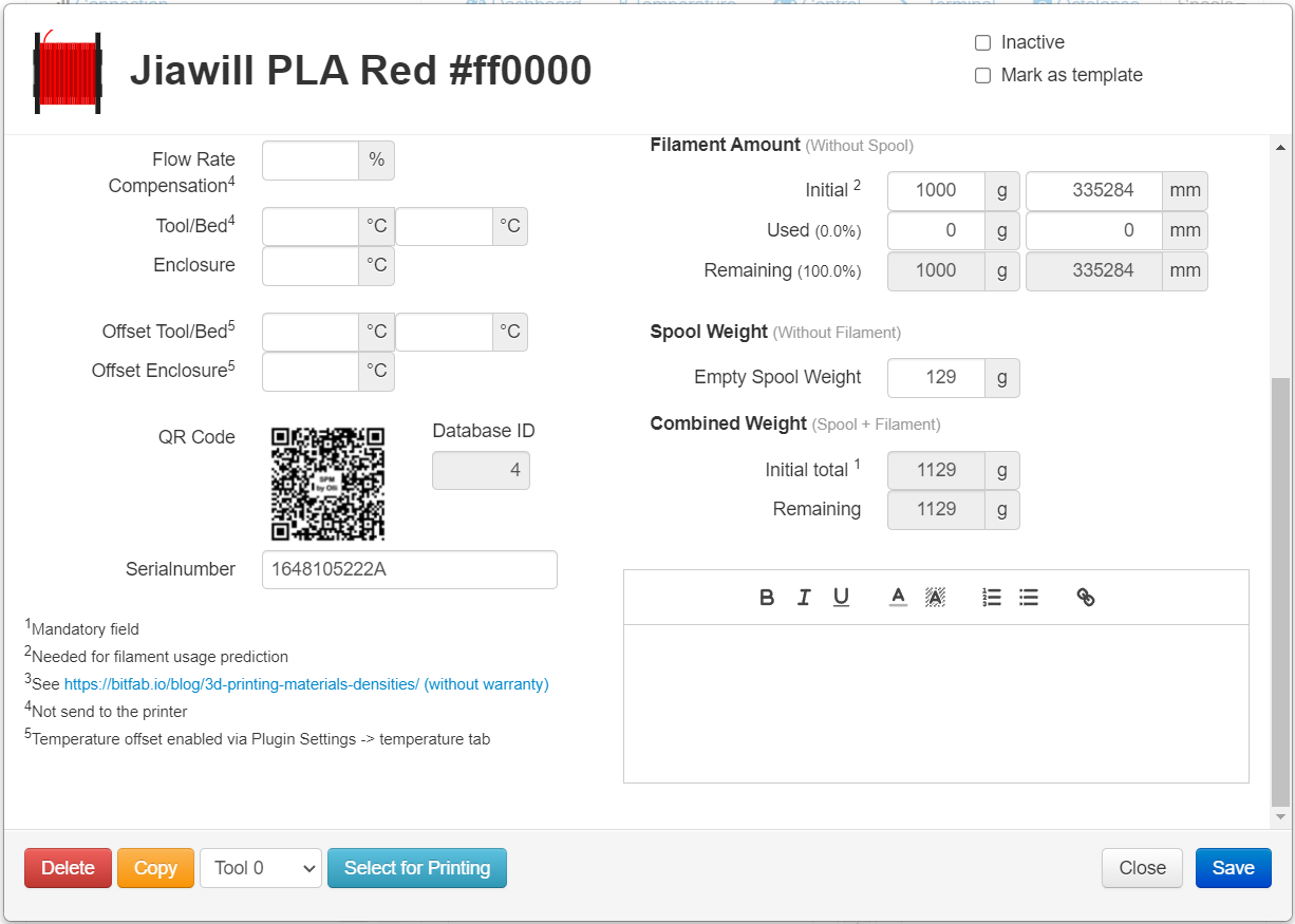 Define IP/URL to use for QR codes · Issue #207 · OllisGit/OctoPrint-SpoolManager · GitHub
