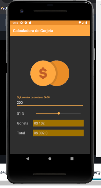 GitHub - William-Marques/Calculadora-de-Gorjeta: Aplicativo Android que Calcula Gorjeta, feito ...