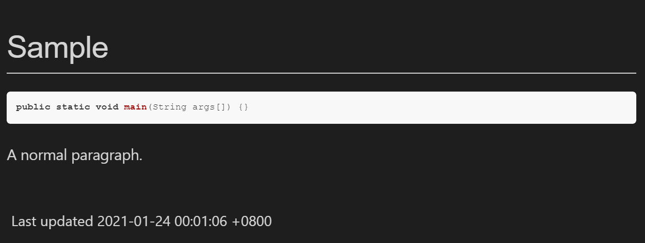 Increase Font Size Of Monospace Inside Source Code Blocks Issue 387 Increase Font Size Of Monospace Inside Source Code Blocks Issue 387