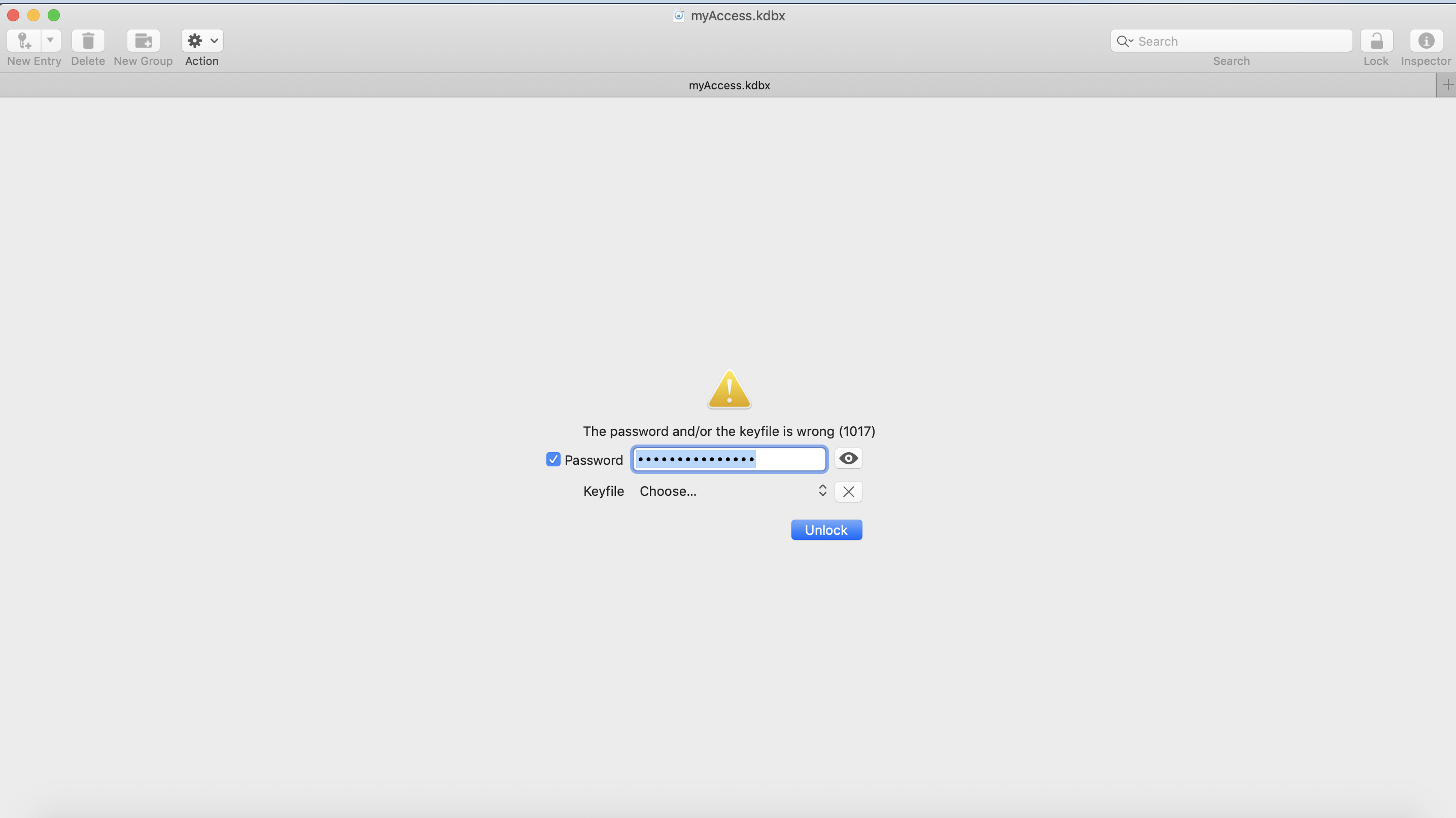 Can't Login into database anymore · Issue #976 · MacPass/MacPass · GitHub