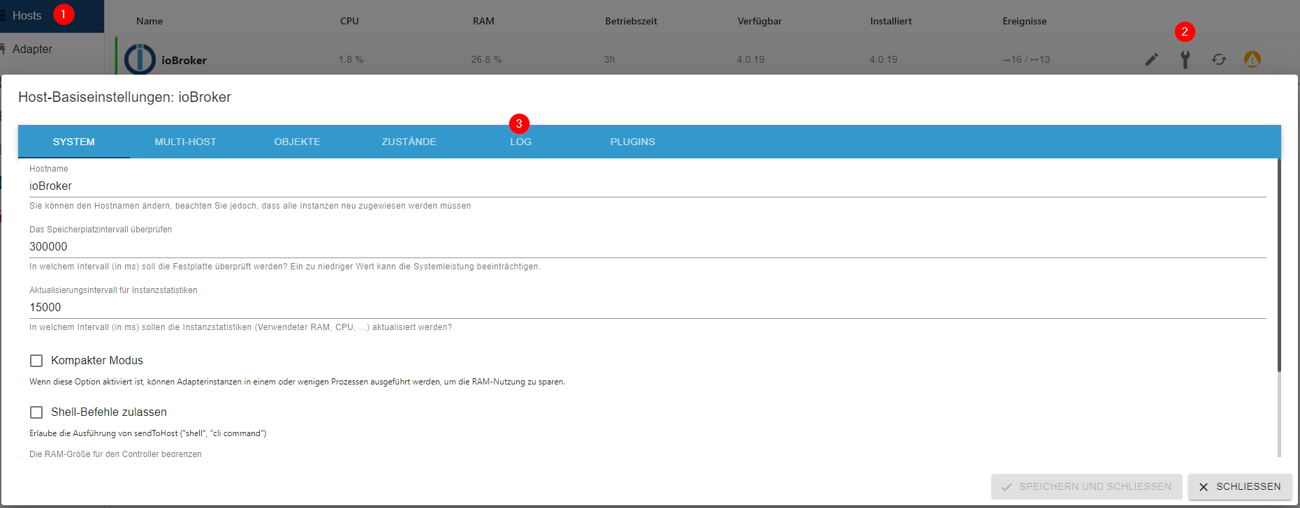Error in GUI! · Issue #1361 · ioBroker/ioBroker.admin · GitHub