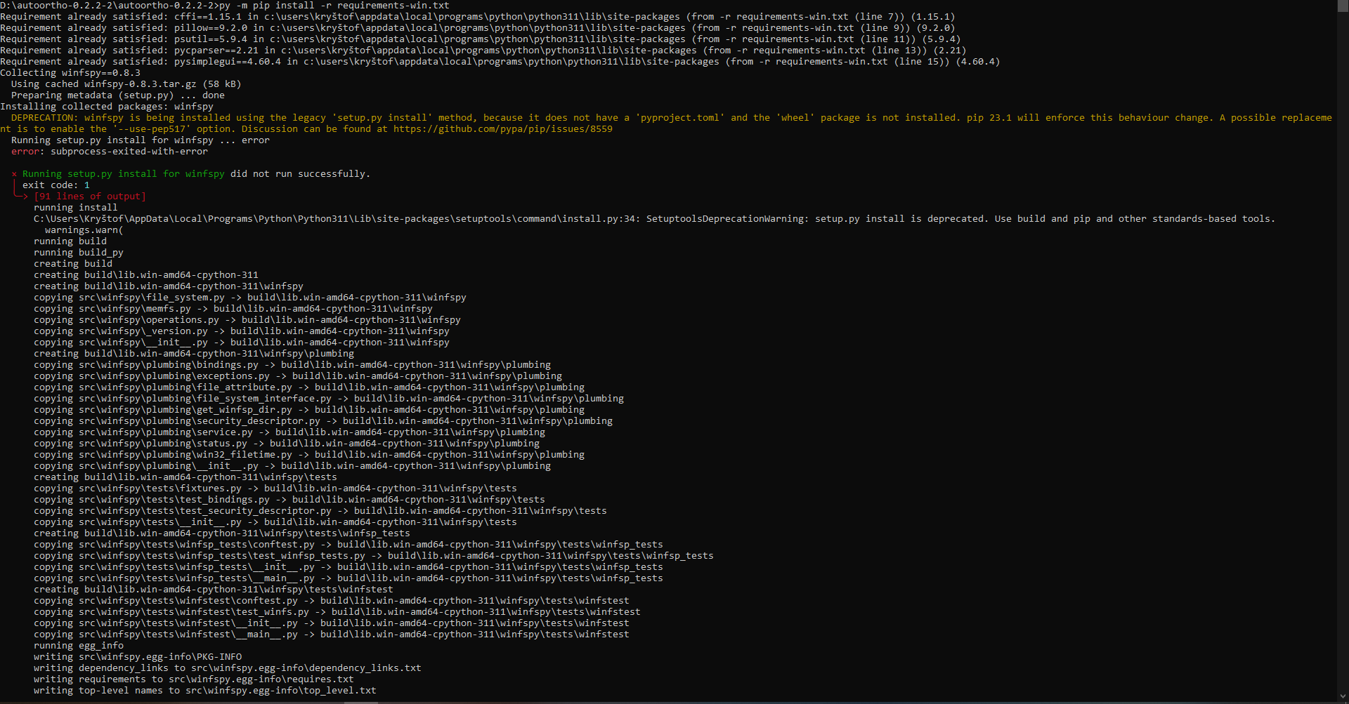 WinFSP issues · kubilus1 autoortho · Discussion #33 · GitHub