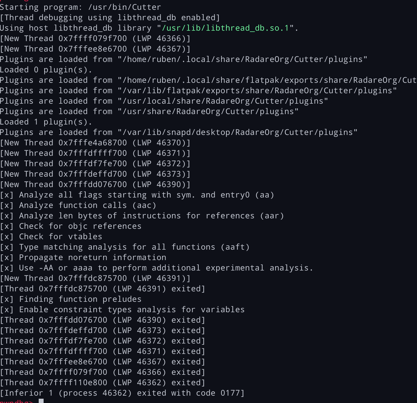 Crash · Issue #2326 · rizinorg/cutter · GitHub